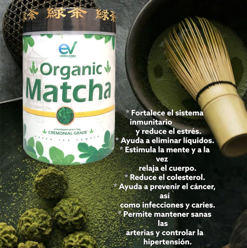 TE MATCHA ORGANICO – Essential Vitamins